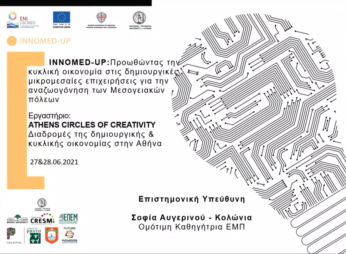 Innomedup | INNOMED-UP presents "ATHENS CIRCLES OF CREATIVITY: Routes ...